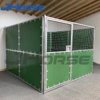 China 10ft  12ft Steel Temporary Customized Economical Aluminum Horse Stable Equipment Horse Stall Panels for sale