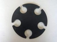 China Hot Rolled Steel Plate Laser Cutting Parts Oiled Finish +/-0.10mm Tolerance for sale