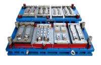 China OEM Customized Progressive Stamping Tool SKD11 SKH-9 DC53 Steel Material for sale