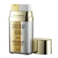 China JL-AB210A Custom Shape Airless Travel Bottles 0.09ml Dosage AS PP Daul Chamber  8mlx2 10mlx2 15mlx2 for sale