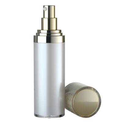 China JL-AB201 30ml 50ml Air Pump Cosmetic Bottles Packaging AS / PMMA for sale
