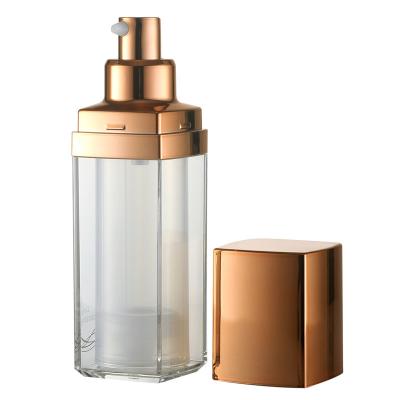 China JL-AB208 15ml 30ml 50ml SAN / PP Airless Pump Bottles For Cosmetics for sale