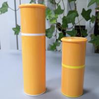China Jl-Ab122 Lightweight PP Yellow Airless Pump Bottle 15ml 30ml 50ml for sale