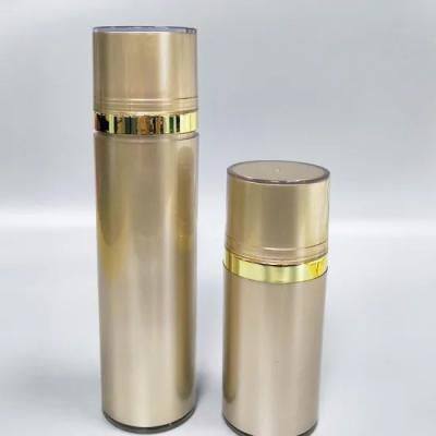 China JL-AB217 Screw Sealing Cylindrical Bulk Airless Pump Bottles 50ml 80ml 120ml 150ml Round for sale