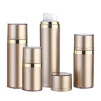 China JL-AB217 Cylindrical 50ml 80ml 120ml 150ml Round Airless Bottle for sale