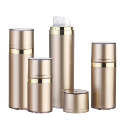 China JL-AB217 Cylindrical 50ml 80ml 120ml 150ml Round Airless Bottle for sale