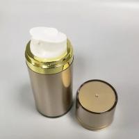 China JL-AB217 Screw Sealing Cylindrical Bulk Airless Pump Bottles 50ml 80ml 120ml 150ml Round for sale