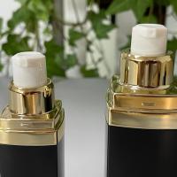 China JL-AB219 Screw Sealing Square Cosmetic Airless Pump Bottles 15ml 30ml 50ml PP Inner for sale