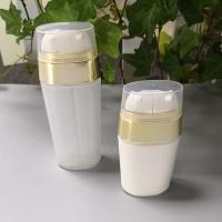 China JL-AB213  Dual Chamber Airless Bottles Skin Care PP Plastic 15ml 20ml 30ml 40ml for sale