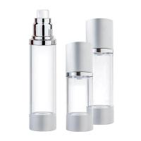 China JL-AB104D Diameter 34mm Single Wall Airless Bottle 0.5 oz 1 oz 1.7 oz Aluminum Fine Mist Sprayer for sale