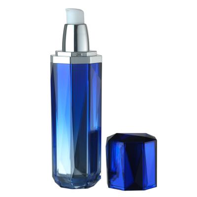 China JL-LB302 PMMA / PP Vacuum Lotion Bottle Cosmetic Packaging 30ml 50ml 100ml for sale