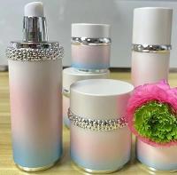 China JL-LB307 ABS / PP Cosmetic Lotion Bottle Packaging 50ml 120ml for sale