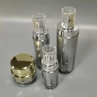 China JL-LB308 MS / HDPE Cosmetic Bottle With Lotion Pump 30ml 50ml 120ml for sale