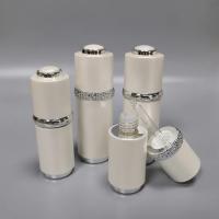 China JL-LB310 15ml 30ml Essential Oil Dropper Bottle ABS Cosmetic Screw Sealing for sale