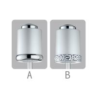 China JL-LB310 15ml 30ml Essential Oil Dropper Bottle ABS Cosmetic Screw Sealing for sale