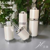 China JL-LB310 15ml 30ml Essential Oil Dropper Bottle ABS Cosmetic Screw Sealing for sale