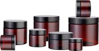 China JL-JR835 PET Jar 30g 50g  80g 100g 120g  500g 1000g PET Cream Jar with Aluminum Cap Plastic Cap for sale