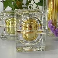 China JL-JR829 Custom Logo Acrylic Cosmetic Skincare Cream Jar 15g 30g 50g for sale