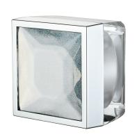 China JL-JR816 Square Acrylic PMMA Cream Jar 15g 30g 50g Cosmetic Packaging Jars for sale