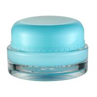China JL-JR801 PMMA / PP Acrylic Cream Jar Bulk 15ml 30ml 50ml for sale