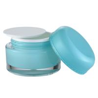 China JL-JR801 PMMA / PP Acrylic Cream Jar Bulk 15ml 30ml 50ml for sale