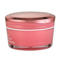 China JL-JR803 Wholesale Acrylic PMMA Cream Jar Packaging Double Wall 15g 30g 50g for sale