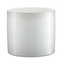 China JL-JR809 Full PP Plastic Vacuum Cream Jar 15ml 30ml 50ml 100ml 200ml Double Wall for sale