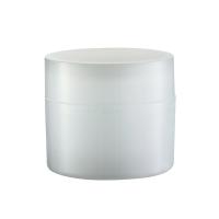 China JL-JR809 Full PP Plastic Vacuum Cream Jar 15ml 30ml 50ml 100ml 200ml Double Wall for sale