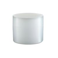China JL-JR809 Full PP Plastic Vacuum Cream Jar 15ml 30ml 50ml 100ml 200ml Double Wall for sale