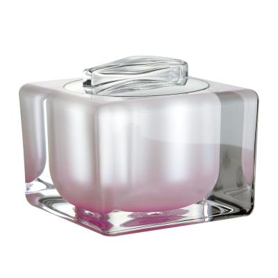 China JL-JR810 PMMA Airless Cream Jar Pot 15g 30g 50g Leak Proof Seal for sale