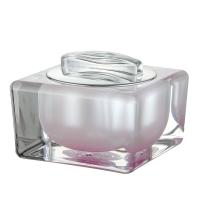 China JL-JR810 PMMA Airless Cream Jar Pot 15g 30g 50g Leak Proof Seal for sale