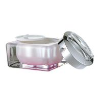 China JL-JR810 PMMA Airless Cream Jar Pot 15g 30g 50g Leak Proof Seal for sale