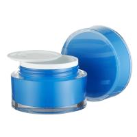 China JL-JR802A PMMA Cream Jar 15ml 30ml 50ml Acrylic Cream Jar Luxury for sale