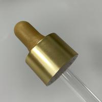 China Dropper Cap for Essential Oil Bottle Gold Rose Colour for sale