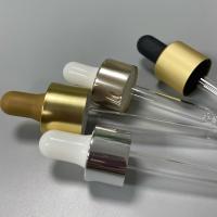 China Dropper Cap for Essential Oil Bottle Gold Rose Colour for sale