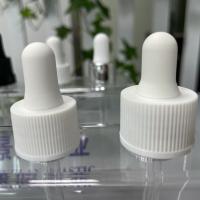 China Dropper 18/415 with Tamper Evident Ring White Ribbed for sale