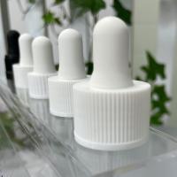China Dropper 18/415 with Tamper Evident Ring White Ribbed for sale