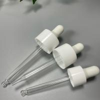 China Dropper 18/415 with Tamper Evident Ring White Ribbed for sale