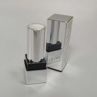 China JL-LS124 6ml Aluminum Square Lipstick Tube Case Sleek Modern Beauty Packaging for sale
