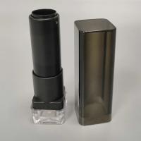 China JL-LS106 Private Label Black 3ml Lip Gloss Tubes Square Luxury for sale