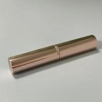 China JL-LS139 Round 3.5ml Aluminum Metal Lipstick Tube Case for sale
