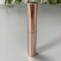 China JL-LS139 Round 3.5ml Aluminum Metal Lipstick Tube Case for sale