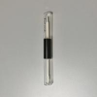 China JL-LG113 Dual Heads 4.6ml Custom Lipstick Tubes Round  PETG Make Up for sale