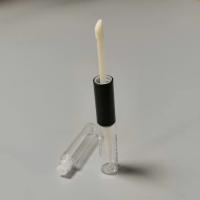 China JL-LG113 Dual Heads 4.6ml Custom Lipstick Tubes Round  PETG Make Up for sale