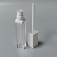 China JL-LG204 8ml Square Bulk Lip Gloss Tubes Silk Sreen Printing for sale