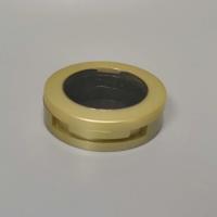 China JL-EC211 Empty Shadow Makeup Box Plastic Cosmetic Packaging Round For Pressed Powder for sale