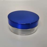 China JL-PC111 Compact Case 10g Blusher Container Empty Clear Black Bottom Air Cushion Compact Powder Case Plastic Empty Blush for sale