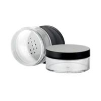 China JL-PC105 Plastic Compact Case 30g Blusher Container With Sifter Powder Jar for sale