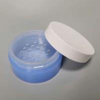 China Jl-PC113 Plastic Cosmetic Case Powder Container Empty Plastic Cosmetic Case Round Powder Empty Powder Container for sale