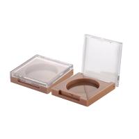 China JL-EC205 Empty Eye Shadow Case Square Eye Shadow Palette Packaging for sale